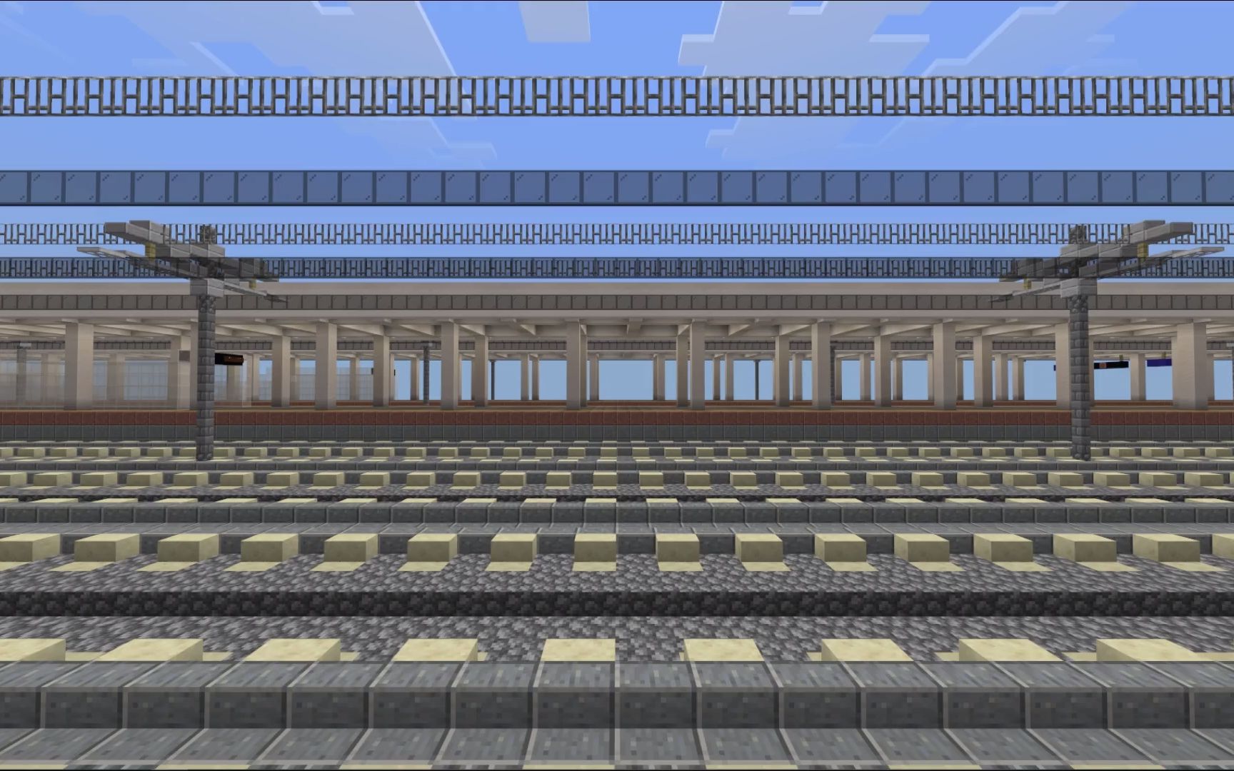【Minecraft我的世界】由沈局沈段HXD3D8035担当的T235/238次列车(...