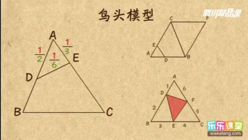 省奥数的钱,学五年级数学—鸟头模型