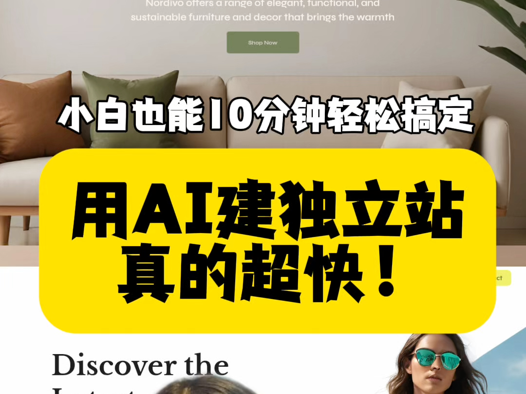 ...搞定能卖货的独立站[得意]#跨境电商 #电商创业 #独立站 #品牌出海