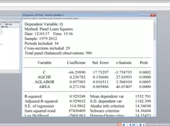 面板数据输入《面板数据分析EViews软件操作教程与案例分析》