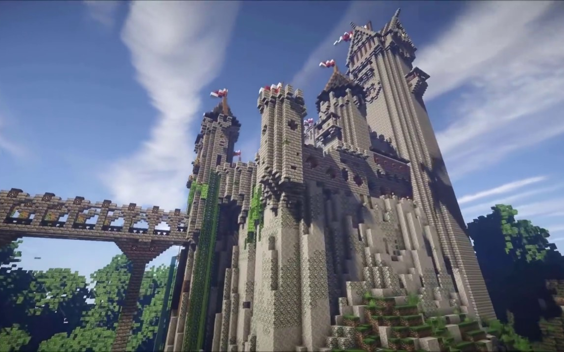 我的世界 一座城堡 一座城市