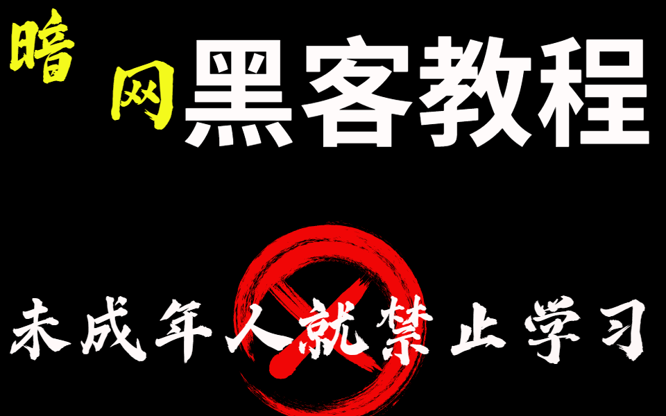 学完黑客教程,渗透各种网站,【网络安全教程】入门定制版,渗透测试!