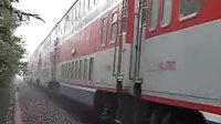 广铁客车新空特快T8302上行晚点龟速通过朱家堰(10-12)