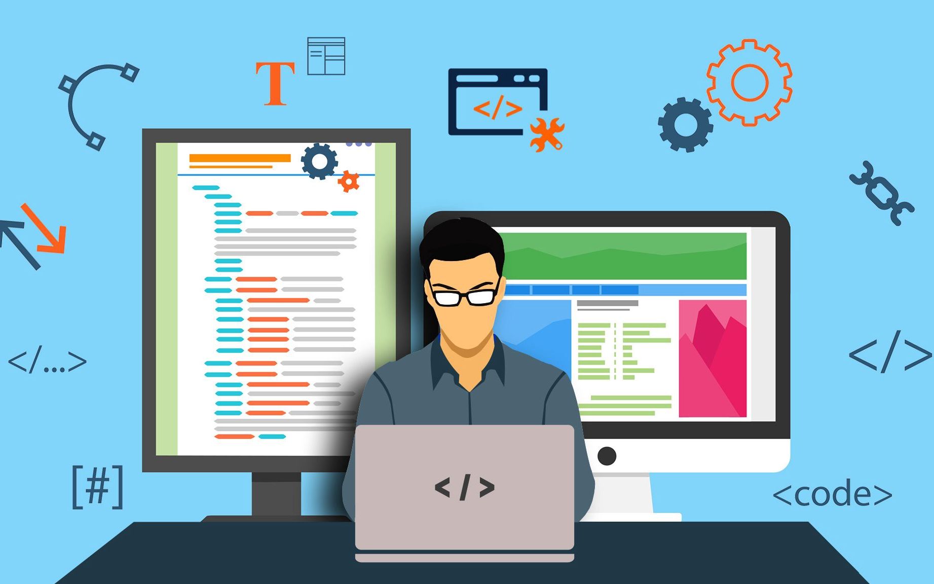 程序员就要懂得修电脑写网站吗?