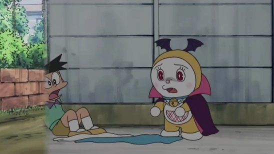 《哆啦A梦》哆啦美变成吸血鬼二