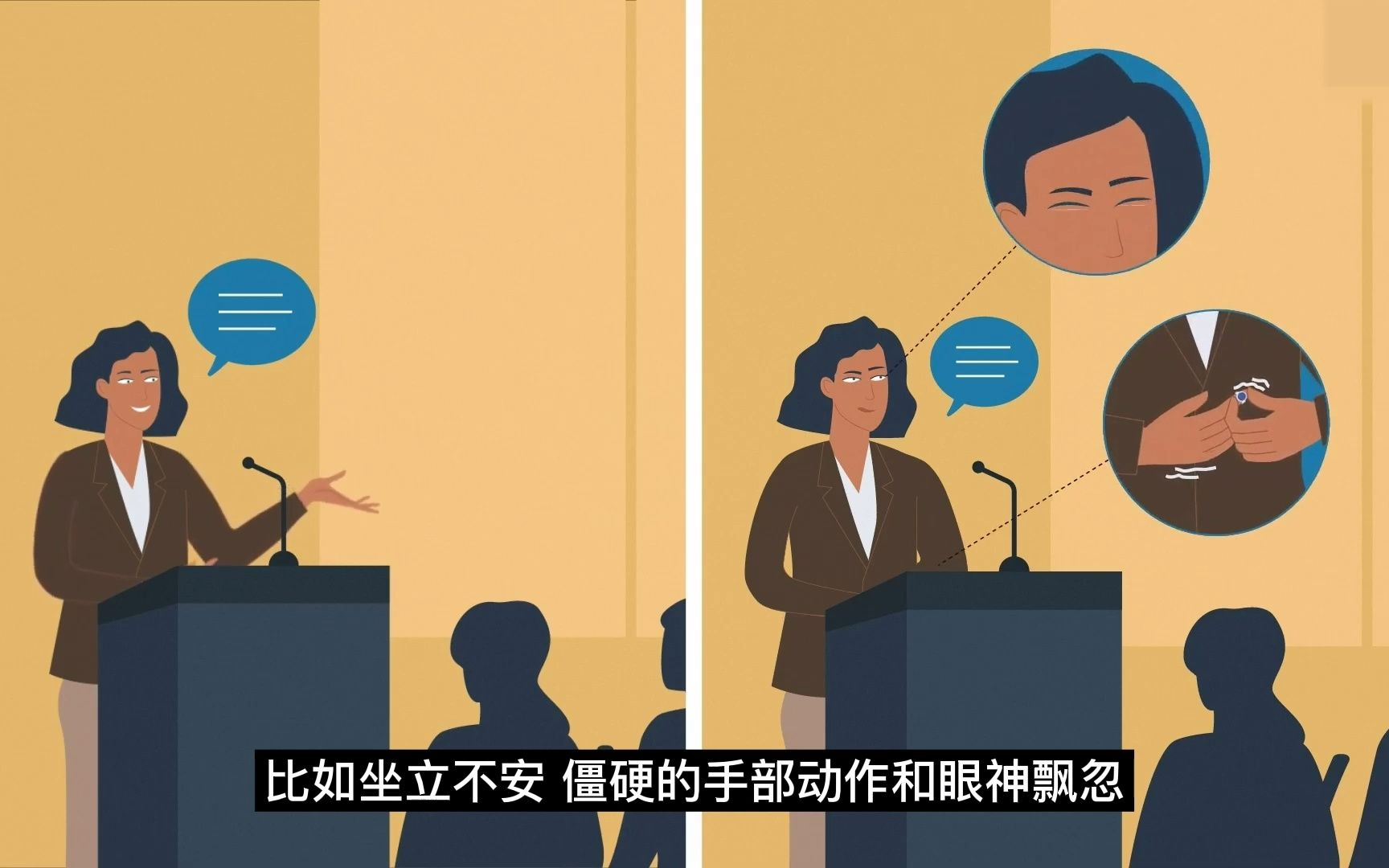 当众演讲很尴尬?不妨善用你的肢体语言