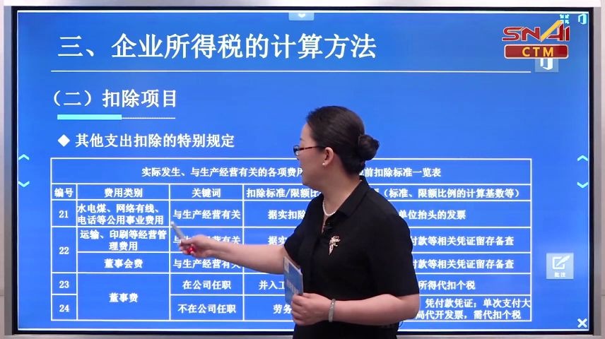 税务管理:企业所得税扣除内容(系列五)