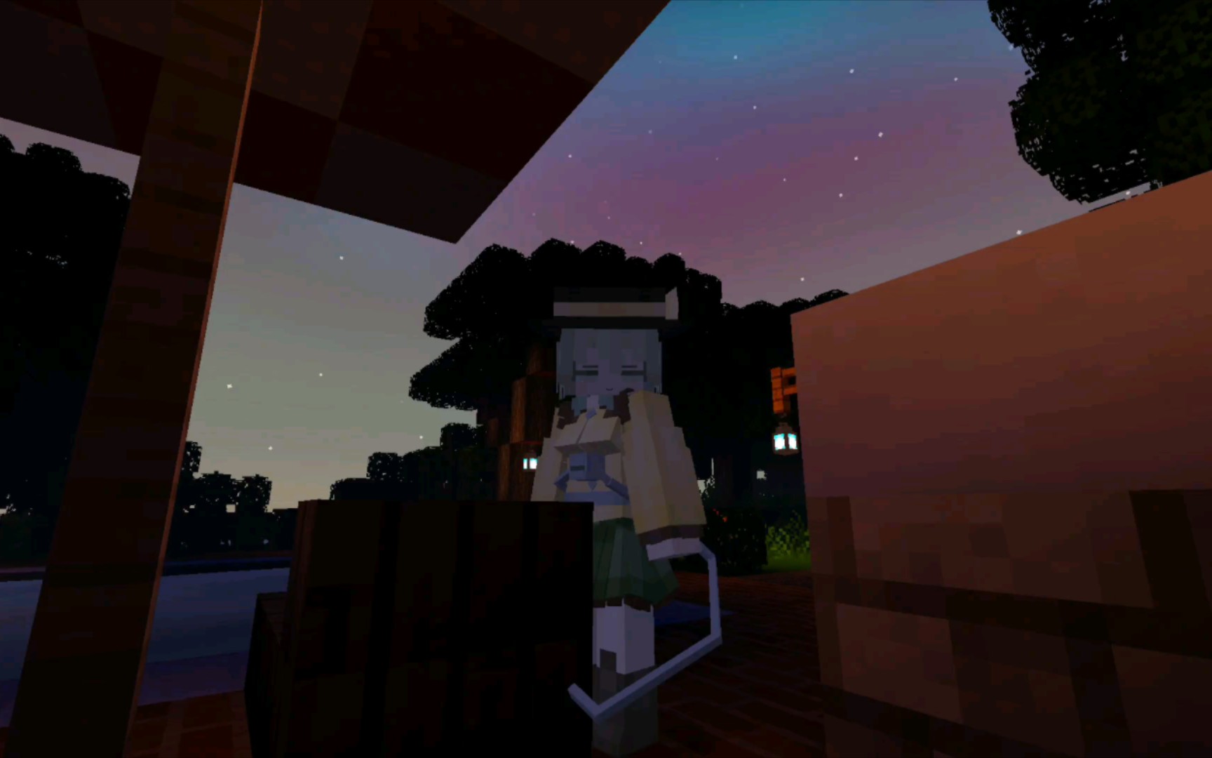[MinecraftBE]自定义人物模型+绝美低配渲染龙光影