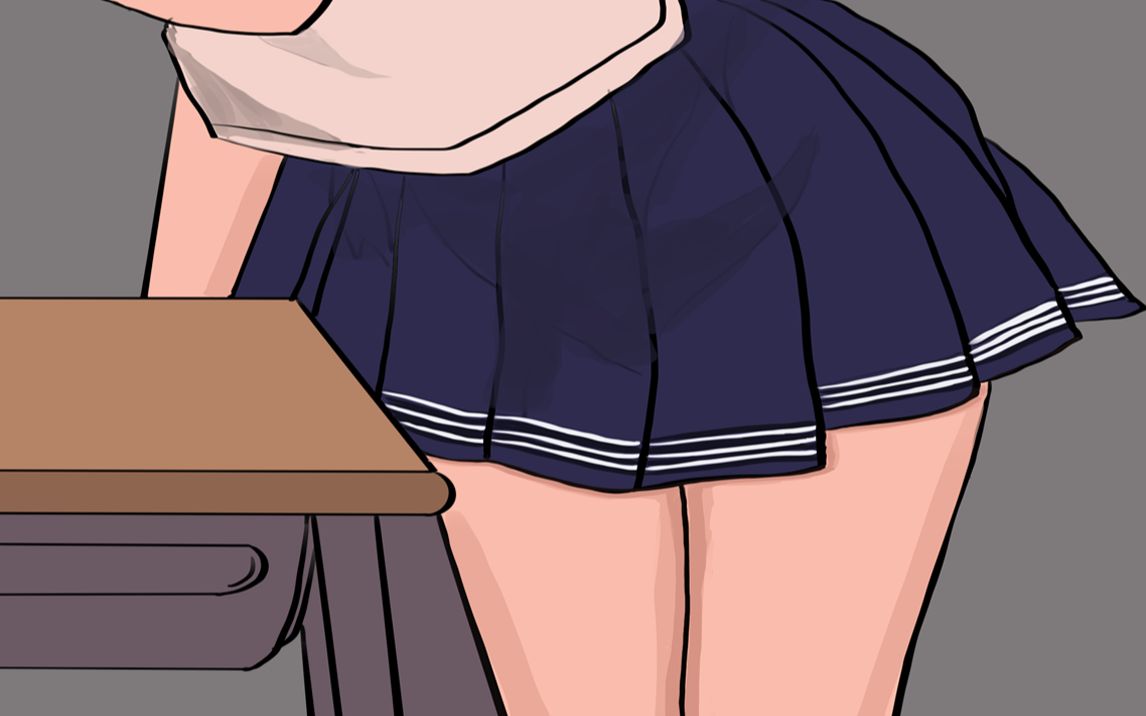 【自制动画】假如我摸了女孩子的屁股