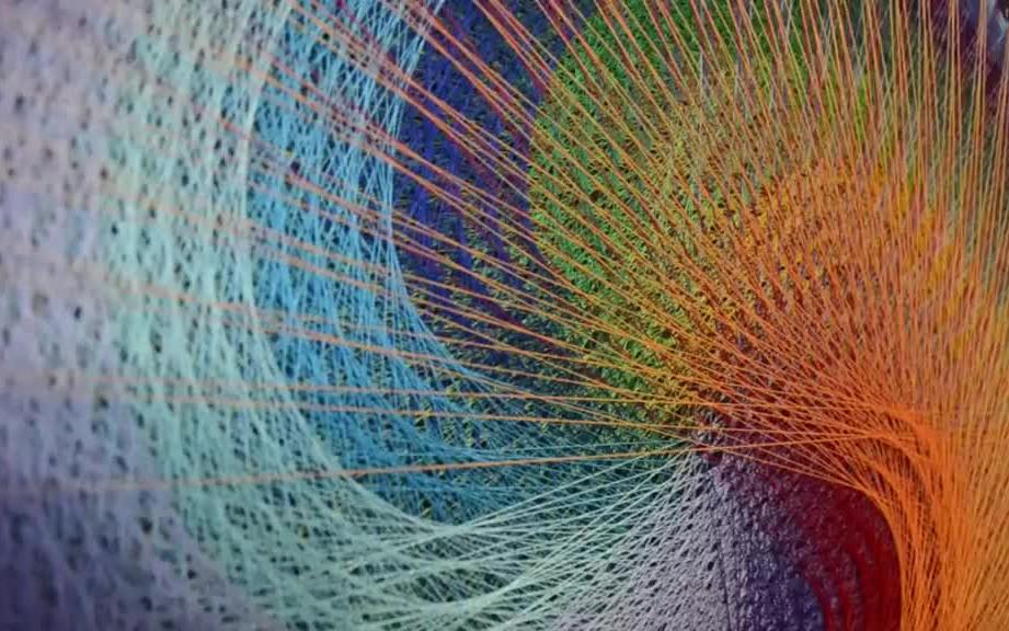 钉子绕线画教程