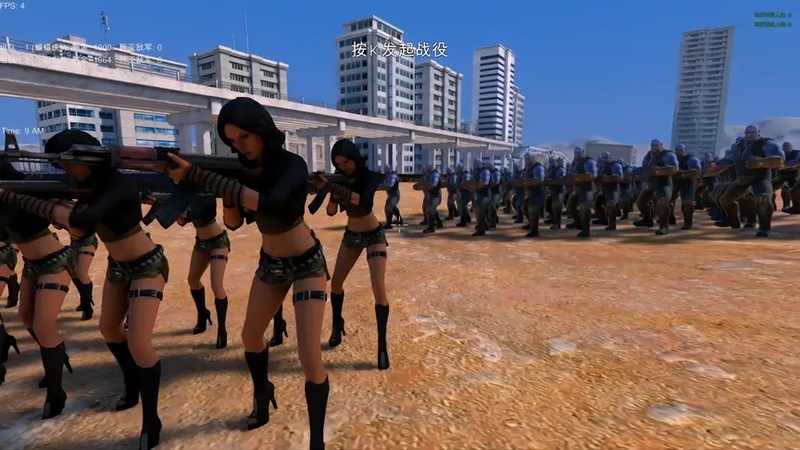 史诗战争模拟器:女特种兵和灭霸欺负蝙蝠侠有意思了