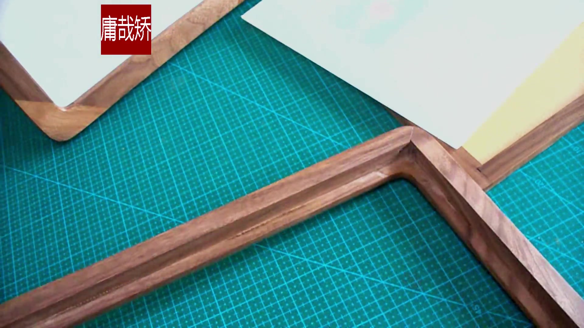 ...黑胡桃木圆角画框-办公桌摆件画框一对-传统手工制作-榫卯结构相框-...
