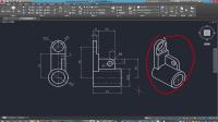 C4D视频教程: CAD图纸导入C4D制作3D多面机件