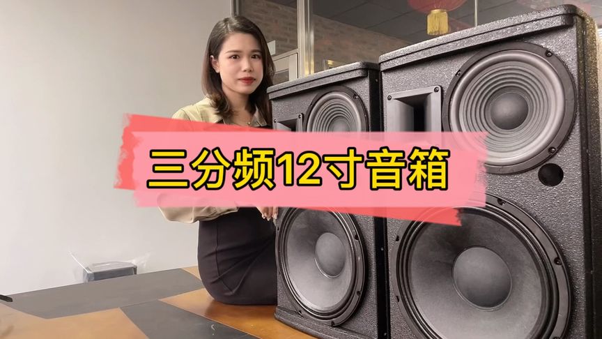 三分频音箱12寸音响格伦士顿专业功放调音台话筒效果器ktv套装