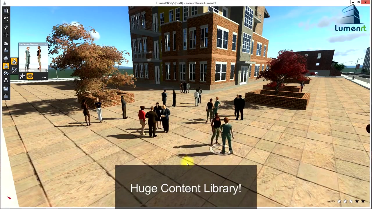 Bentley LumenRT虚拟建筑工程动画软件