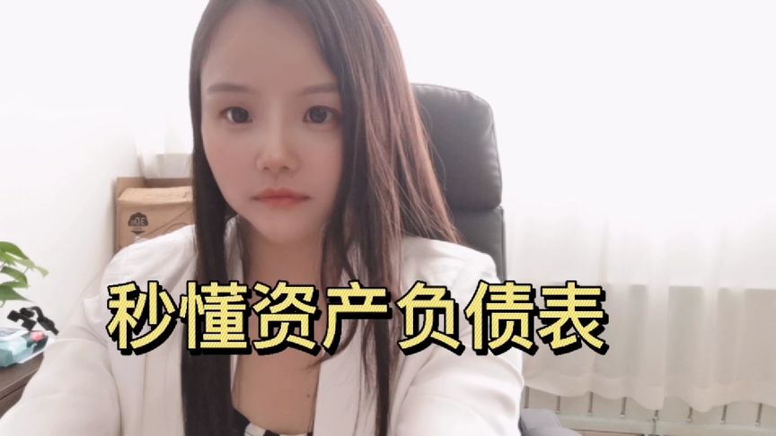 #财务 你能看懂资产负债表么?几句白话让你秒懂资产负债表!