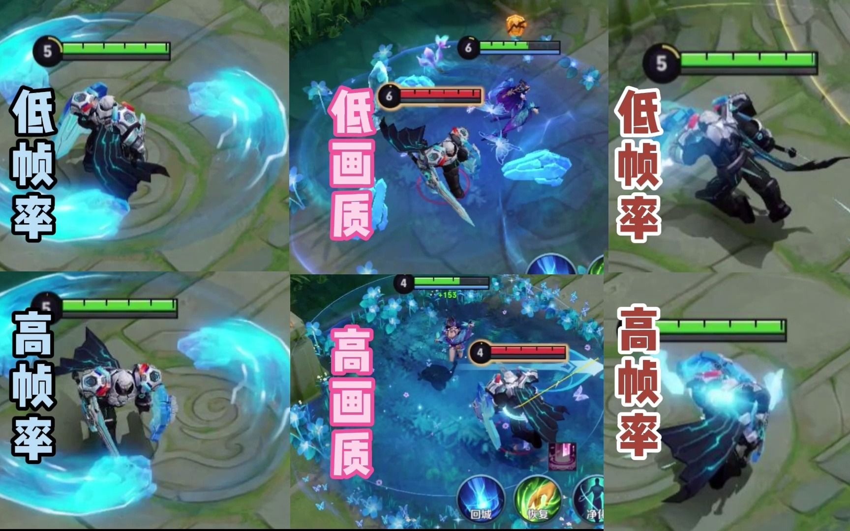游戏高低帧率高低画质的区别在哪里?帧率影响不大,但画质很大!_电子...