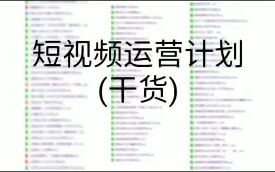 ...品牌内容运营策划工作sop流程营销计划攻略技巧学习方案表格案例