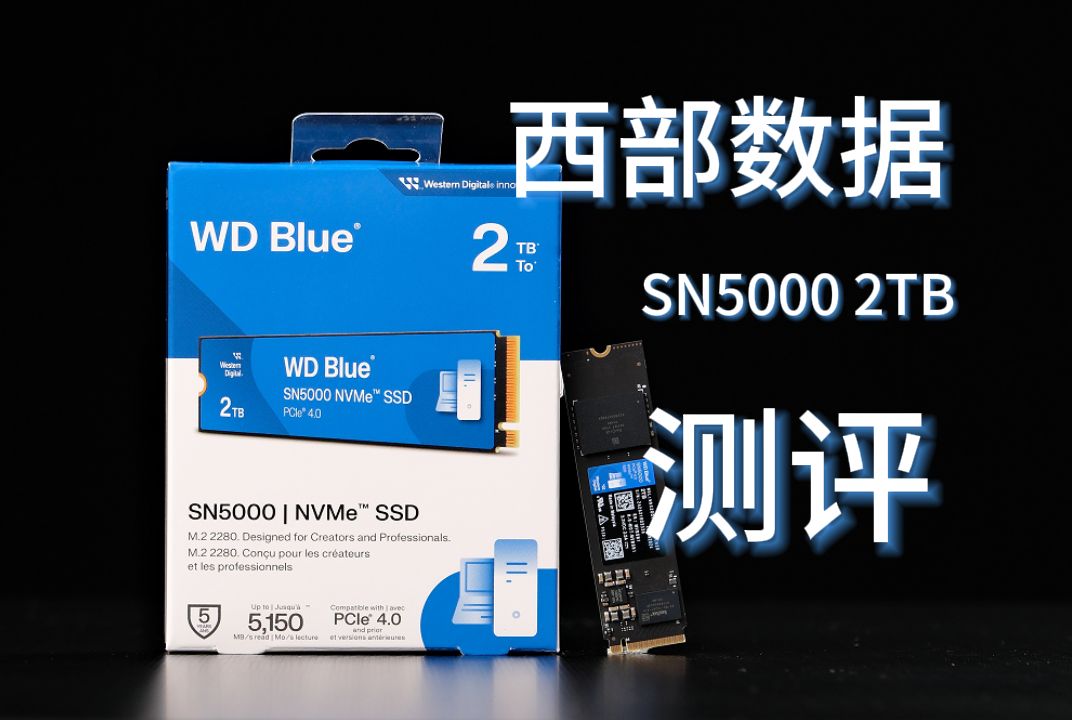 万物可AI!硬盘也能?西部数据SN5000首发测评