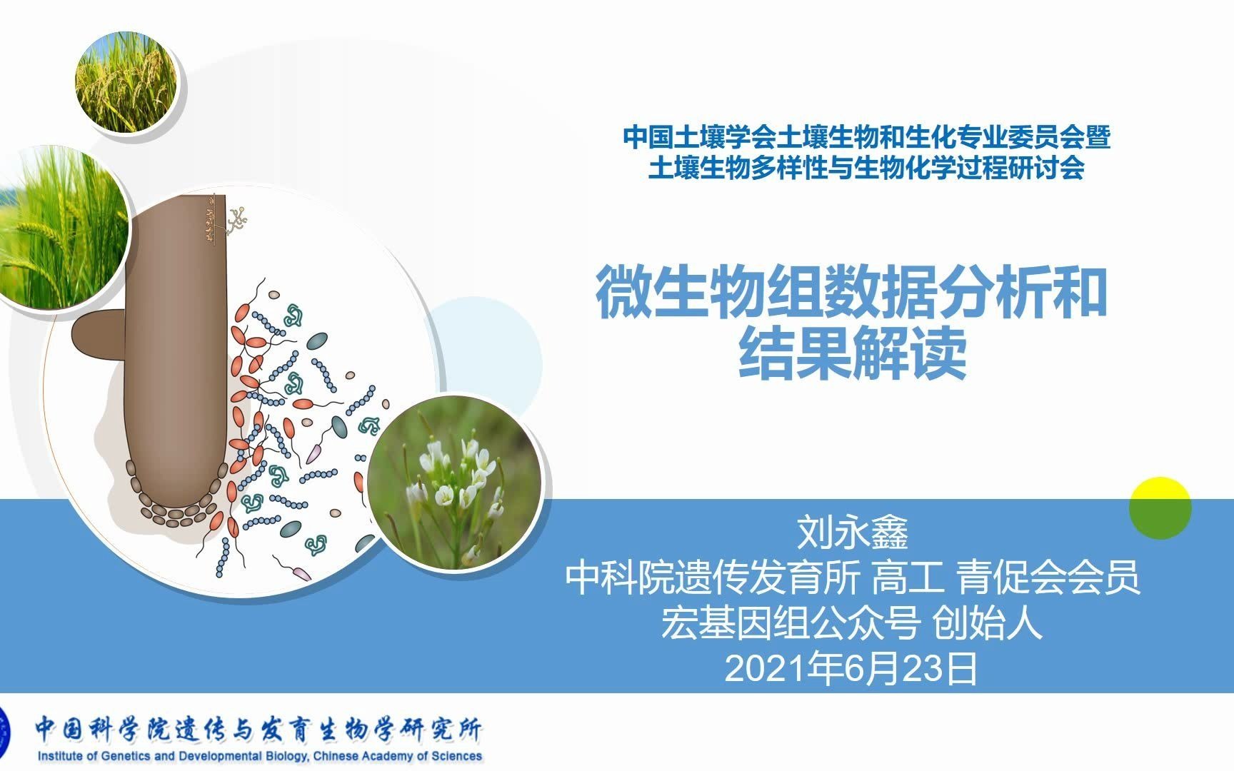 75分钟入门微生物组数据分析和结果解读-刘永鑫-合肥(210623)