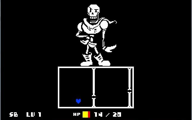 【UNDERTALE】传说之下 和平线 帕派瑞斯Papyrus的正确打法_...