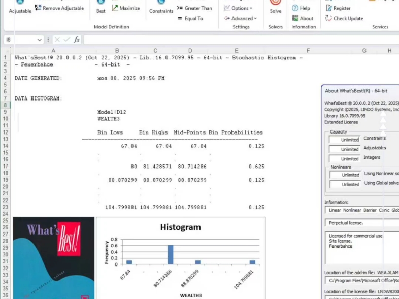 ...Excel插件,允许用户在电子表格中以自由布局形式构建大规模优化模型