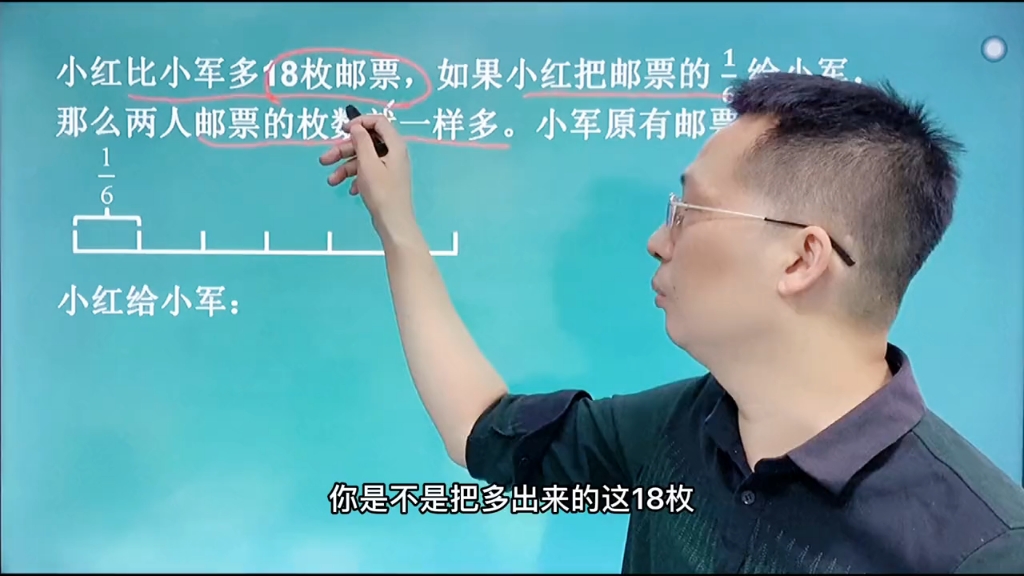 分数除法应用题,小学六年级数学,线段图分析数量关系