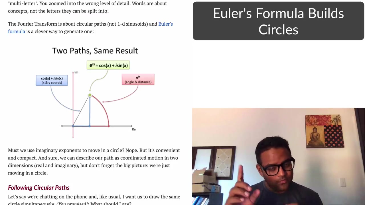 Fourier Transform Intuition直观解释傅立叶变换