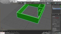 3dsMax 2017全面核心训练视频教程 48 使用挤出修改器制作模型