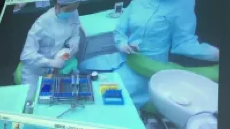 根管治疗四手操作