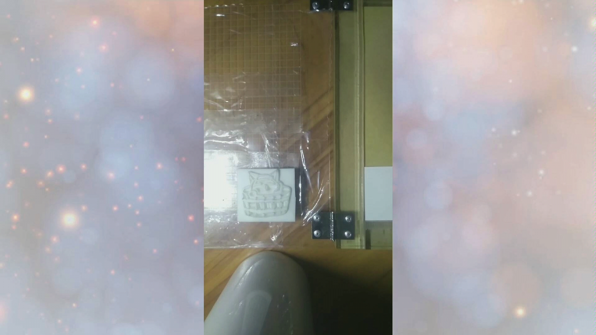 【橡皮章】不同的黑色印台,印出来都是啥样的?