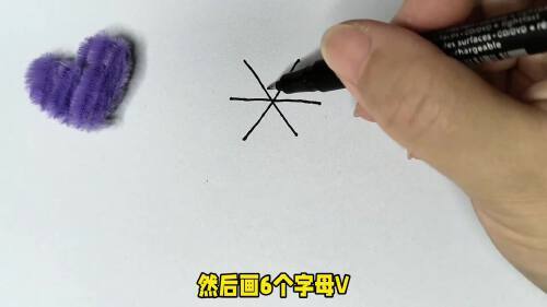 3分钟学会超简单雪花画法,手残党也能秒变绘画大神!