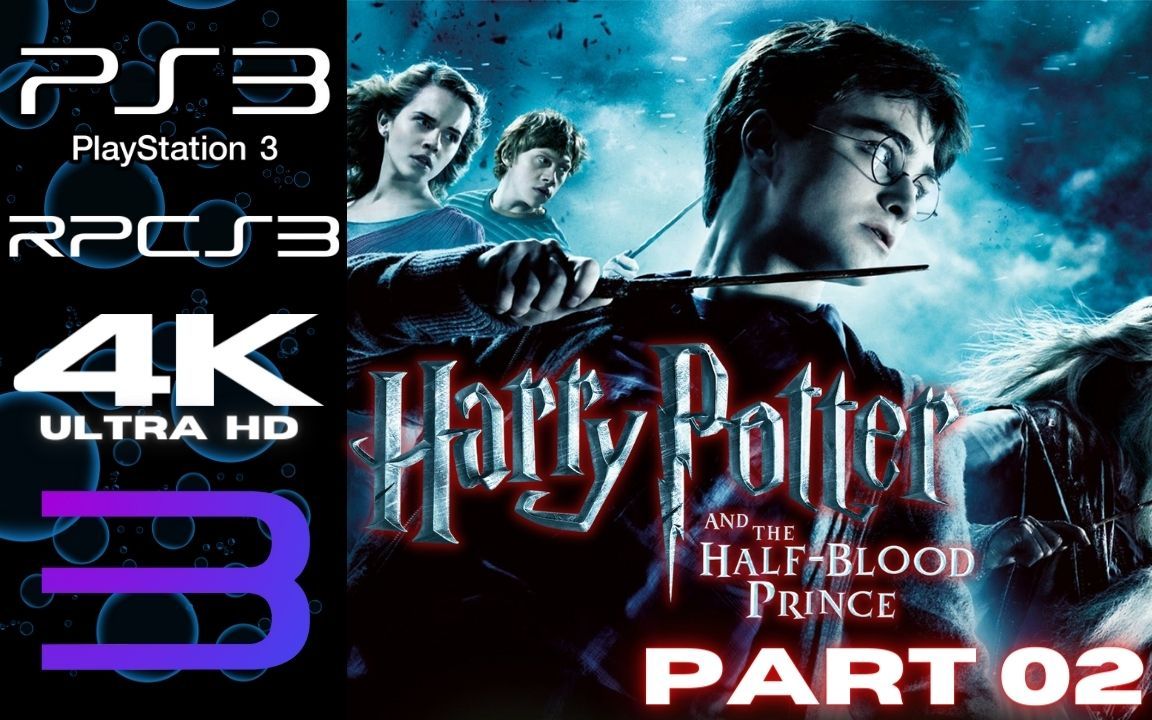 【哈利波特与混血王子】剧情攻略PART-02 4K超清 60FPS - Harry ...