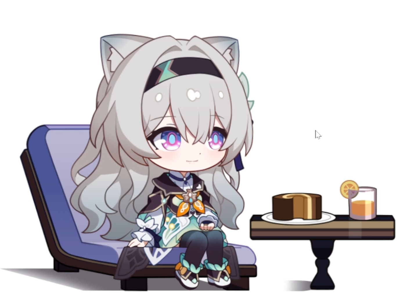 [AI流萤桌宠]快来部署一只流萤猫酱桌宠呀!w