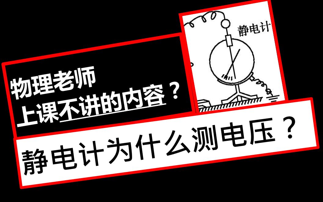 物理必修三 静电计原理