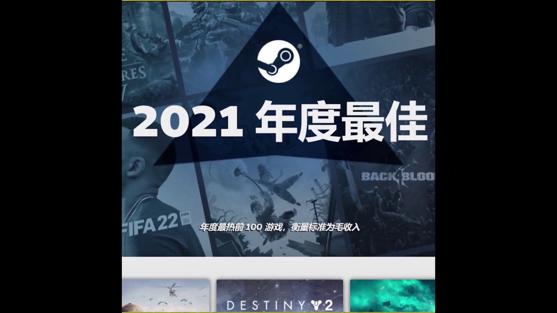 steam 2022 单机游戏排行榜