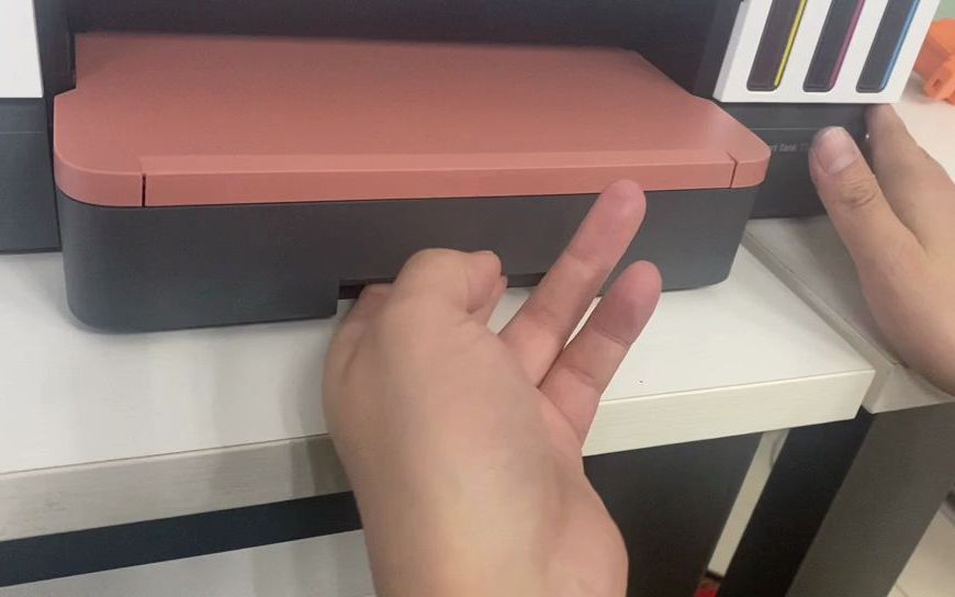 670,720,750系列打印机如何放纸