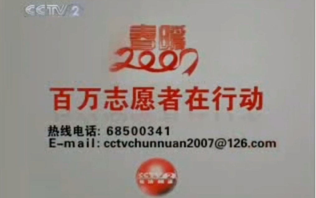 CCTV2《春暖2007》行动宣传片