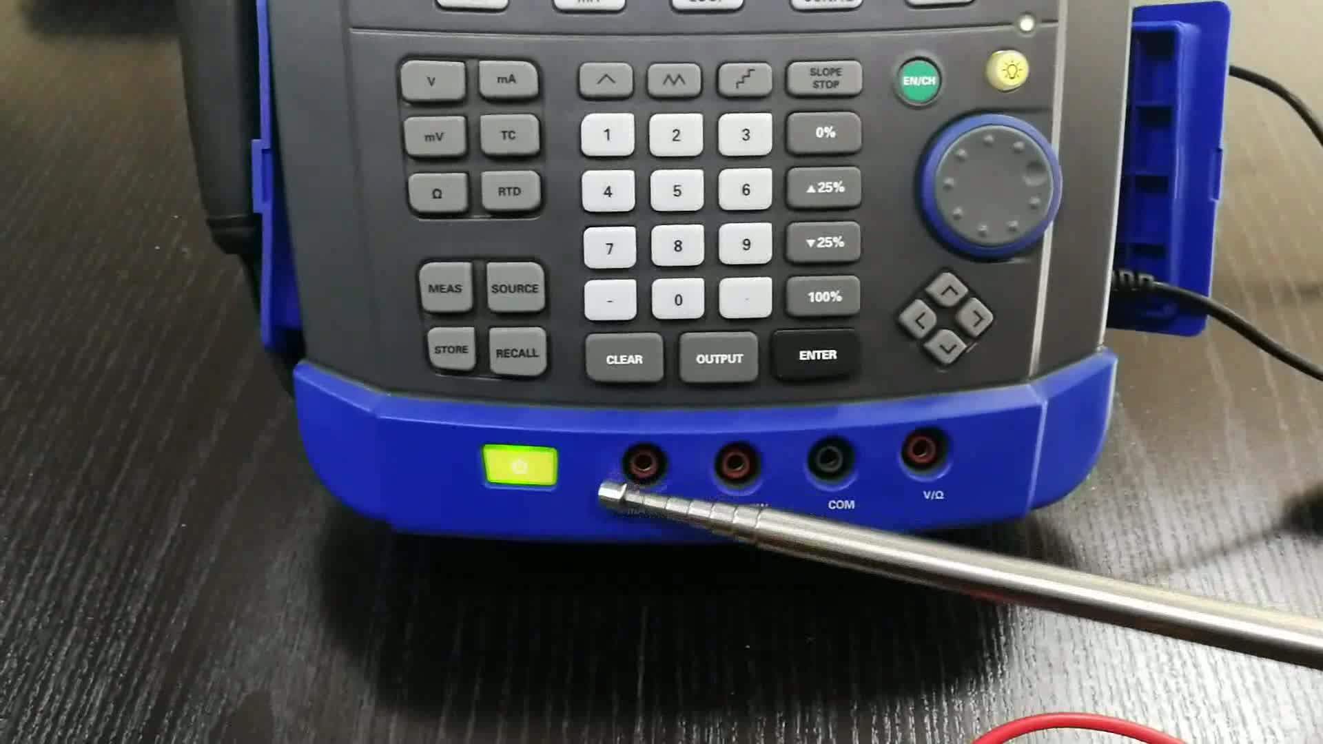 过程校验仪的接线说明