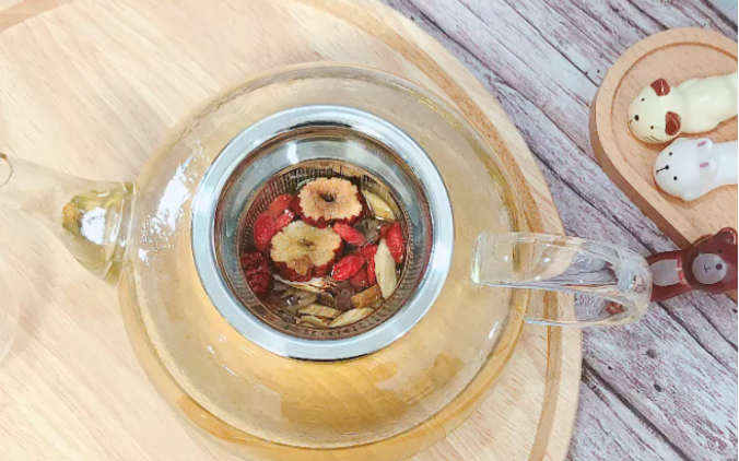 温补养生茶～枸杞红枣桂圆党参黄芪茶～