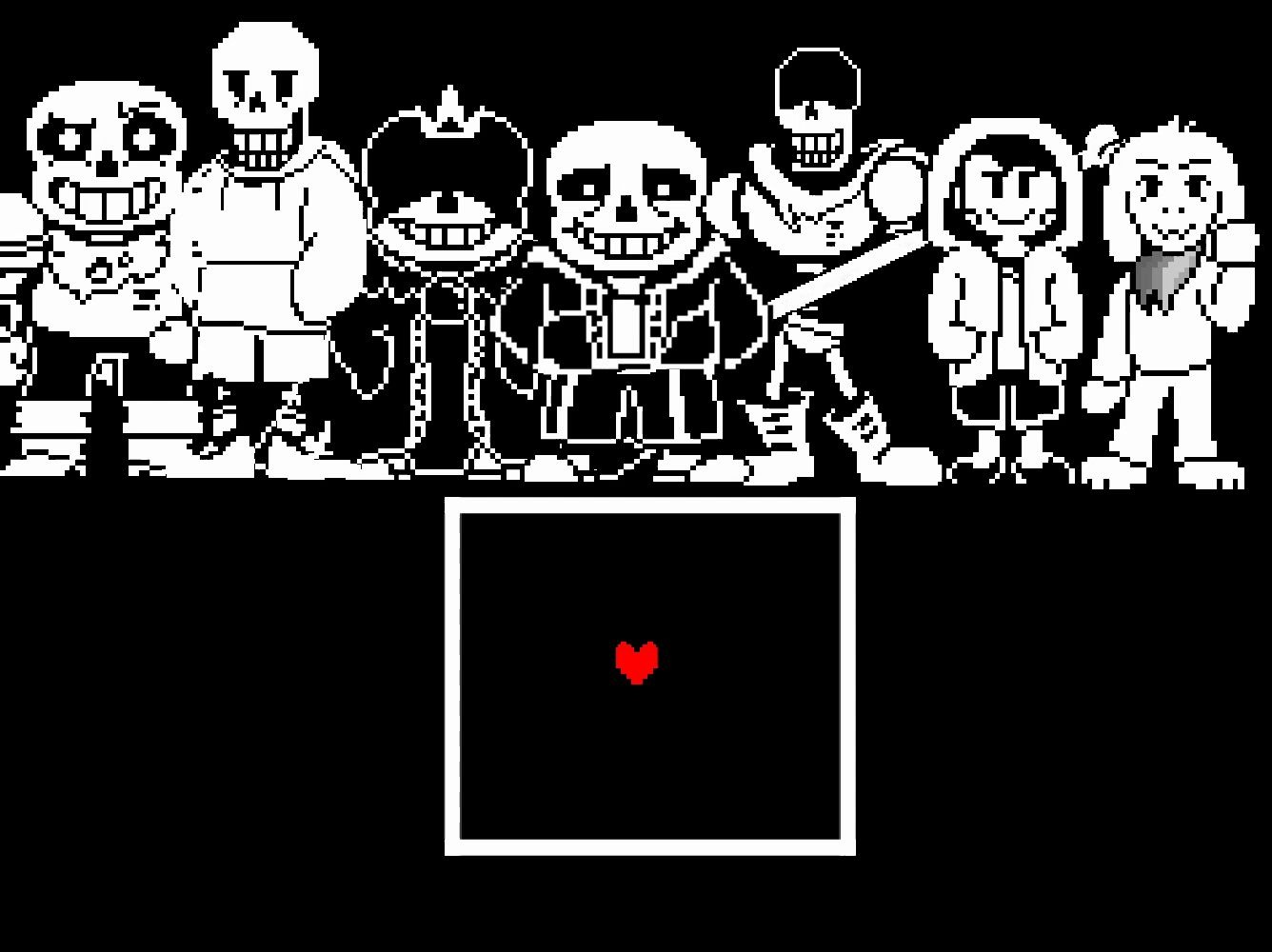 【Undertale】这难道就是.七重审判?!