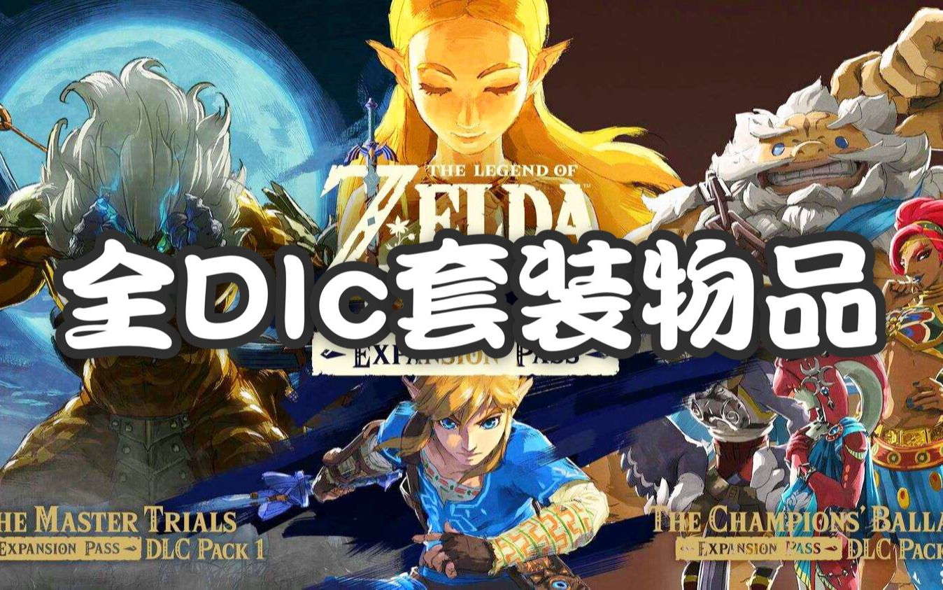 【木木】塞尔达传说:全DLC套装物品收集指南