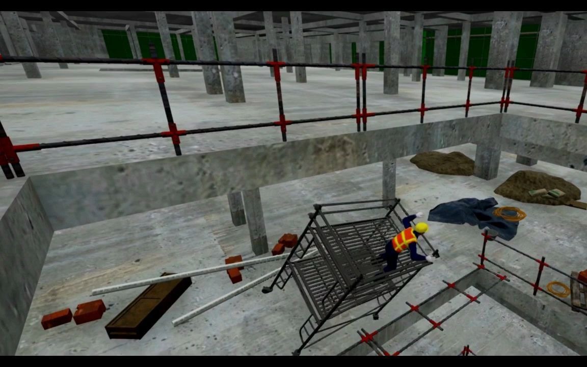 民建4.0-移动脚手架坍塌