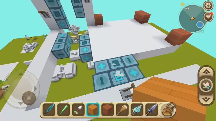 迷你世界之会飞行移动的房子,你有见过吗?