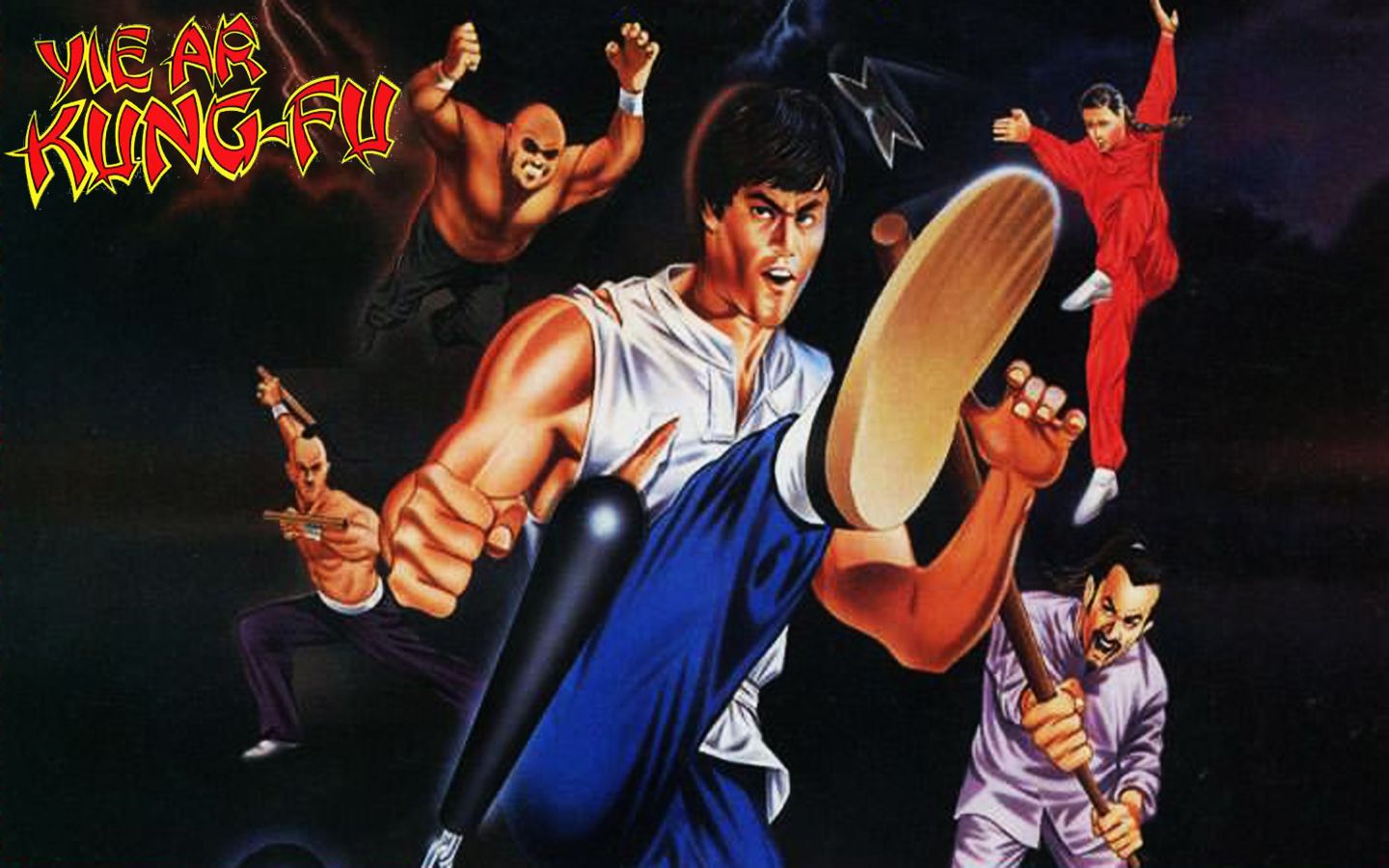 街机游戏《咿呀功夫》原声TAS通关,科社奠定了未来游戏圈内格斗游戏...