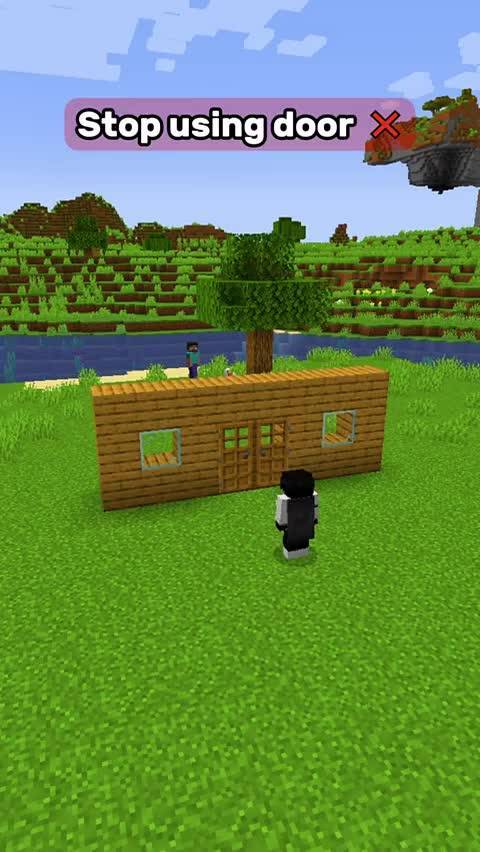 我的世界这种建筑先进行爆破