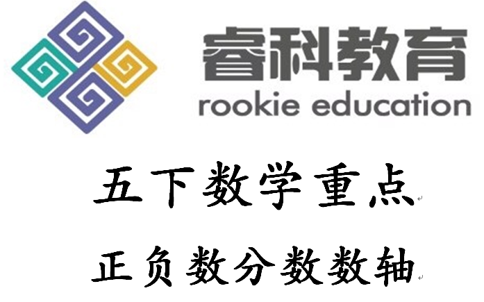 小学数学五年级下册重点题:数轴题