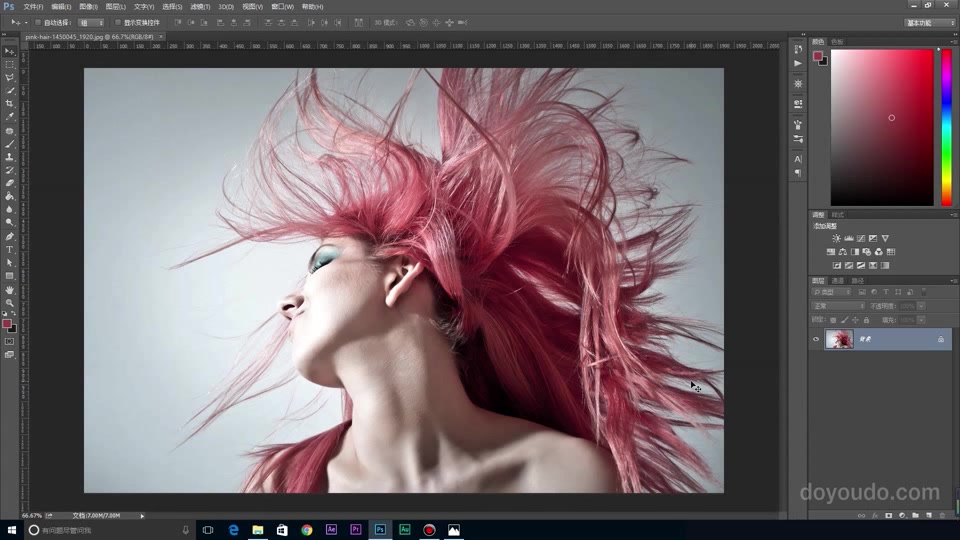 一分钟PS:局部换色大法biu【Photoshop教程】