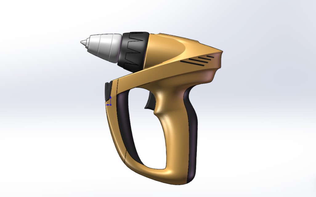 solidworks建模电钻