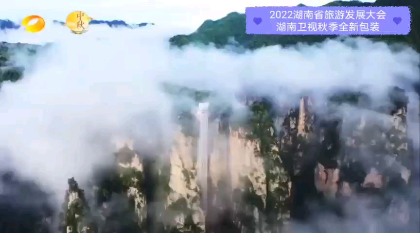 #青春中国#2022年湖南卫视频道包装旅游发展大会 张家界背景版↓↓↓
